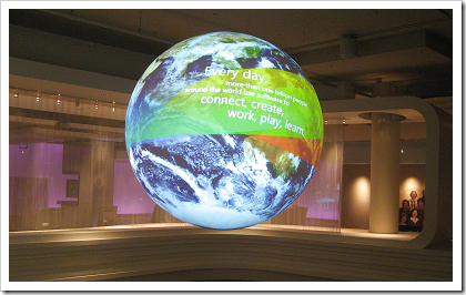Redmond Library: The Microsoft Visitor Center: An Interactive Experience